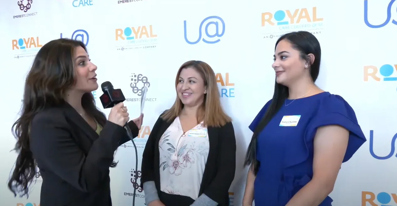Interview with Stephanie Regalado from Royal Care and Sandra Robles from Healthfirst - Emerest